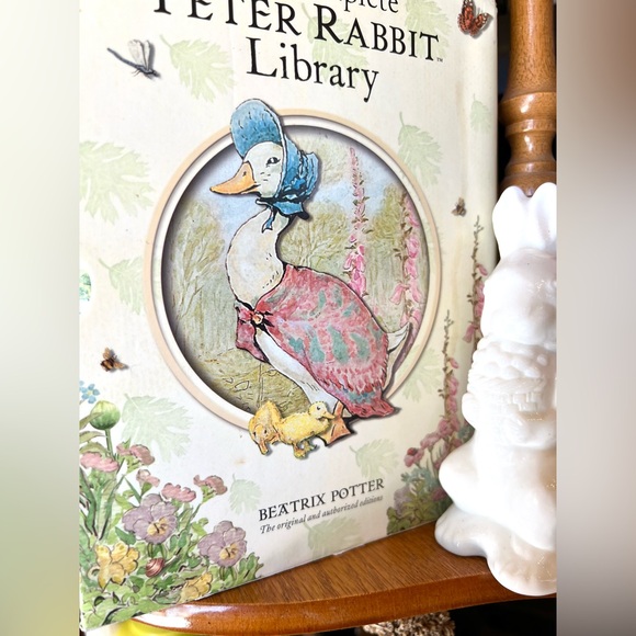 Accents | Vintage Beatrix Potter 203 Peter Rabbit Library 23 Childrens ...